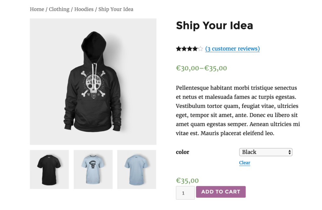 How to hide the Price Range for WooCommerce Variable Products - Anna Schneider